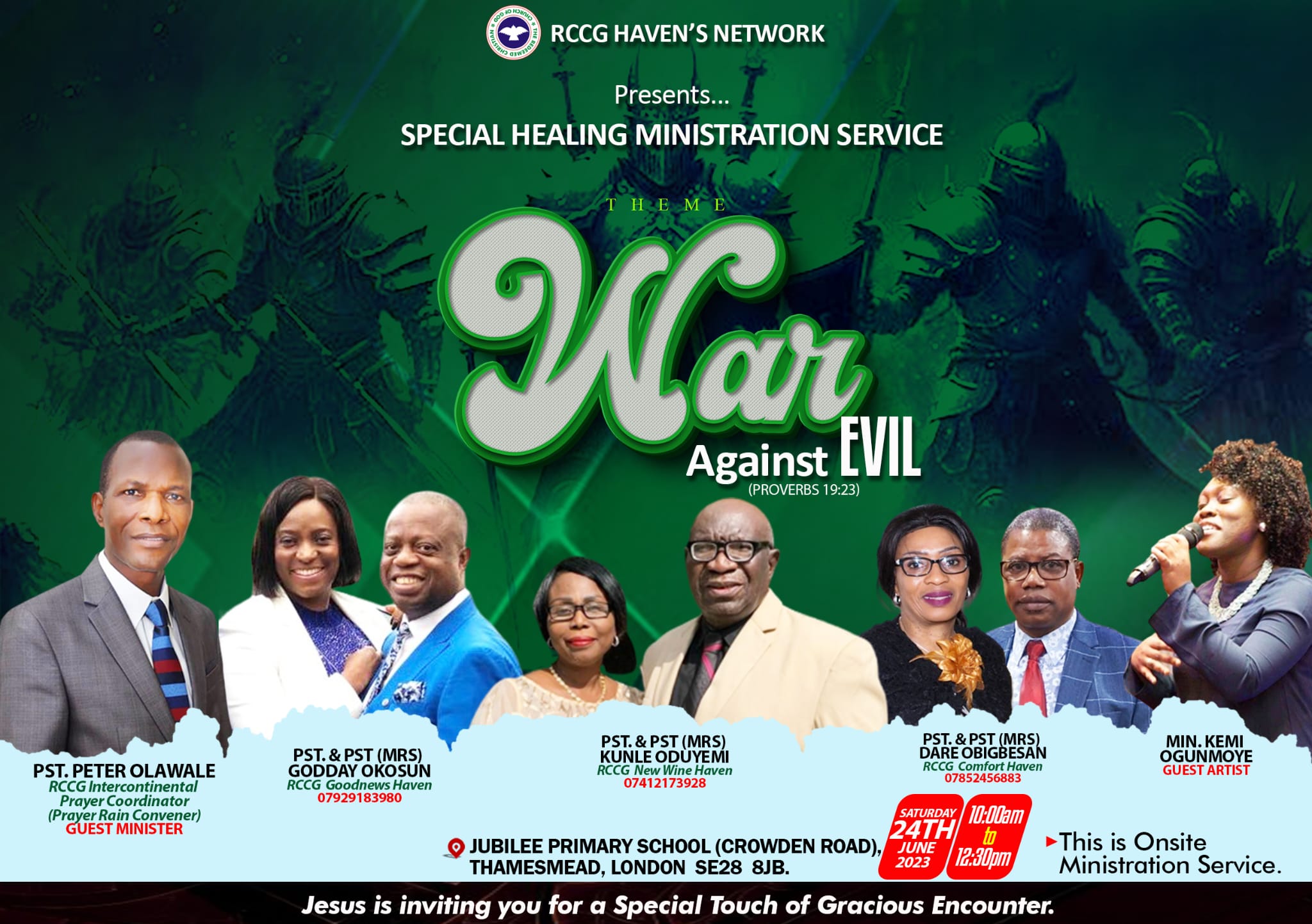 Mission & Vision | RCCG Comfort Haven, Sheerness, Kent